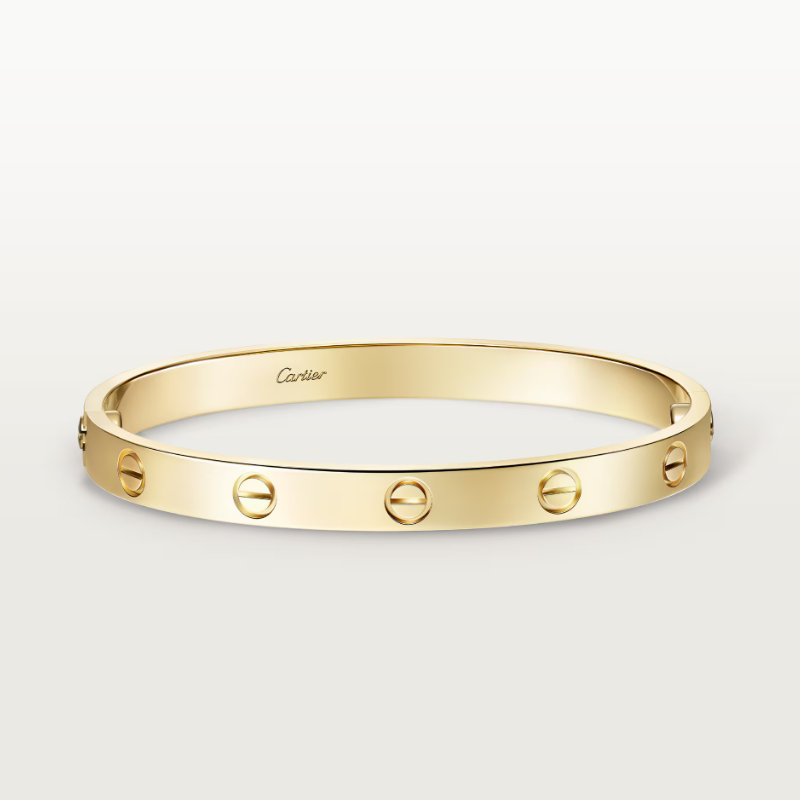Cartier LOVE Bracelet, classic, one screw locking mechanism Gold, one ...